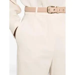 Max Mara Belted Palazzo Trousers