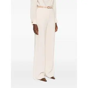 Max Mara Belted Palazzo Trousers