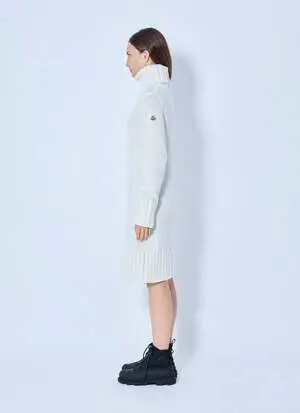 Moncler Turtleneck Knit Dress