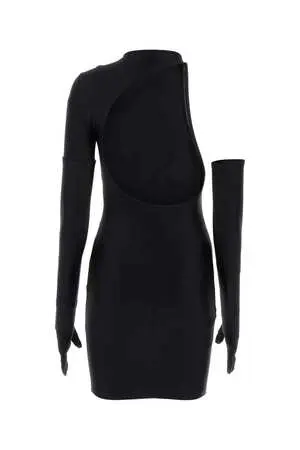 Balenciaga Stretch Nylon Mini Dress