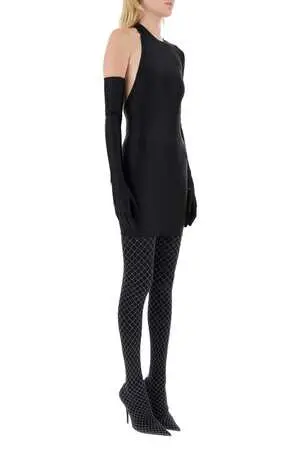 Balenciaga Stretch Nylon Mini Dress