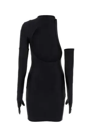 Balenciaga Stretch Nylon Mini Dress