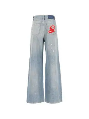 GOLDEN GOOSE Jeans With Embroidered Logo