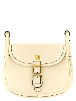 Valentino Garavani Flaneuse Small Shoulder Bag - White
