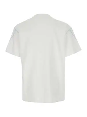 Givenchy T-shirt With Logo On Front In Cotton For