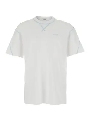 Givenchy T-shirt With Logo On Front In Cotton For - White