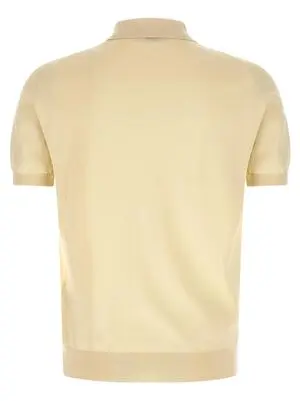 Etro Pegaso' Polo Shirt - Cream