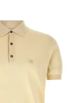 Etro Pegaso' Polo Shirt - Cream