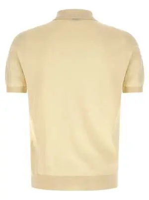 Etro Pegaso' Polo Shirt - Cream