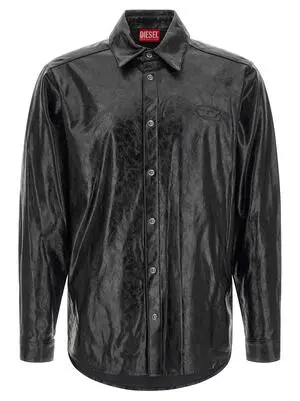 DIESEL® S-simply-qmbu' Shirt - Black