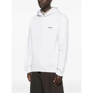 Jacquemus Grey Sweaters & Knitwear Hoodies - Gray