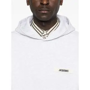 Jacquemus Grey Sweaters & Knitwear Hoodies - Gray