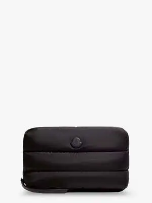 Moncler Nylon Caradoc Beauty Case With Metal Logo - Multicolor