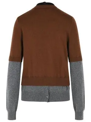 Marni Cashmere Layered Sweater