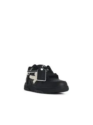 Off-White Out Of Office Leather Sneakers - Black