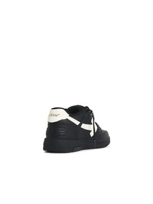 Off-White Out Of Office Leather Sneakers - Black