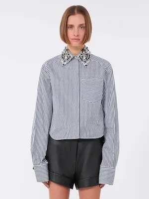 Sportmax Striped Cotton Shirt - Multicolor