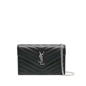 Saint Laurent Clutch Bags - Black