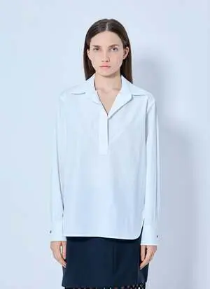 Max Mara Poplin Collar Shirt