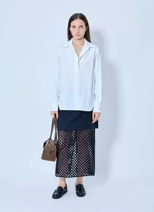 Max Mara Poplin Collar Shirt