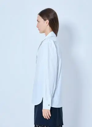 Max Mara Poplin Shirt - White