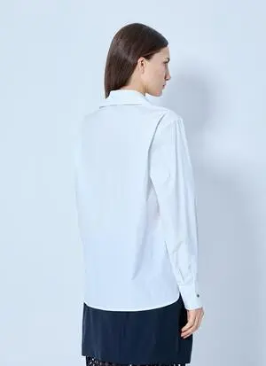 Max Mara Poplin Shirt - White