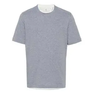 Brunello Cucinelli Grey T-shirts & Vests T-shirts - Gray