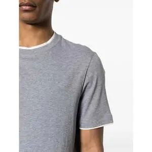 Brunello Cucinelli Grey T-shirts & Vests T-shirts