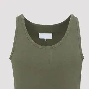 MAISON MARGIELA Tank Top - Green