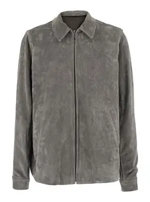 Rick Owens Suede Jacket - Multicolor