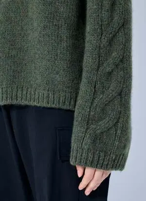 Moncler Zipped Knit Sweater