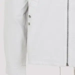 Rick Owens Zip Front Jacket - White
