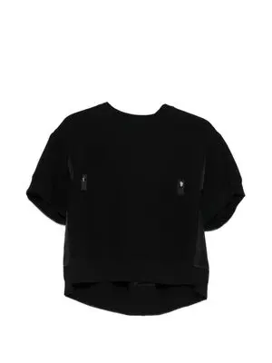 Sacai Cotton And Nylon Top - Multicolor