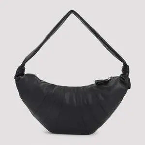 LEMAIRE Croissant Large Handbag - Black