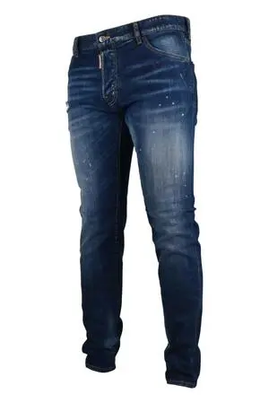 Dsquared2 Teddy Fit Denim Trousers - Blue