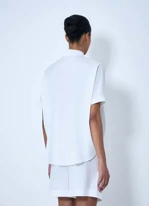 Max Mara Cotton Poplin Shirt - White