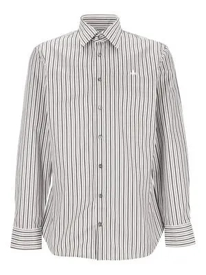 VIVIENNE WESTWOOD Striped Ghost Shirt - Gray