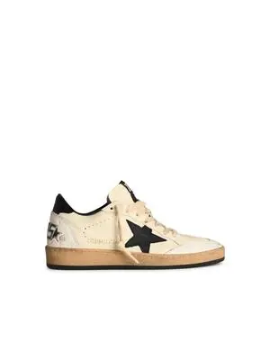 GOLDEN GOOSE Ball Star Leather Sneakers - White