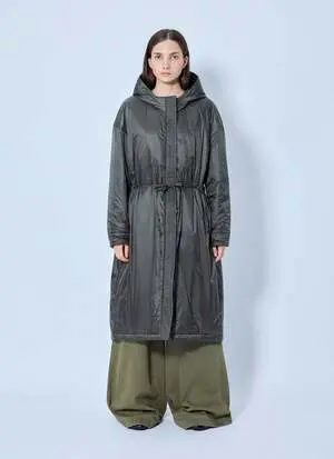 Max Mara Hooded Quilted Coat