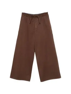 Loewe Cotton Drawstring Trousers - Multicolor