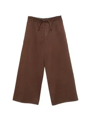 Loewe Cotton Drawstring Trousers - Multicolor