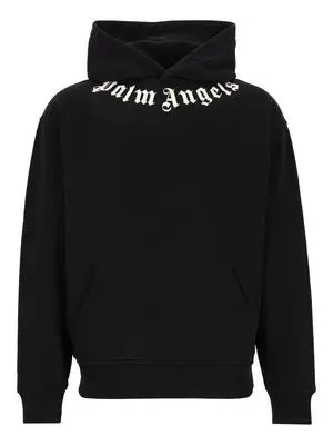 Palm Angels Ribbed Sweatshirts Hoodies For Men