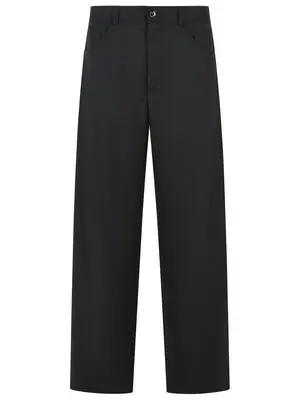 Séfr Gino' Wool Blend Pants - Black