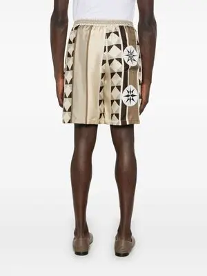 Loewe Printed Silk Shorts