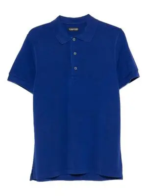 TOM FORD Cotton Piqué Polo Shirt