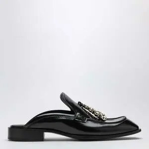 Loewe Edge Mule Loafers - Black