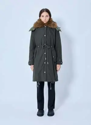 Moncler Halicte Long Parka - Multicolor