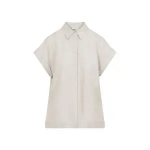 Peserico Linen Short Sleeves Shirt - Multicolor