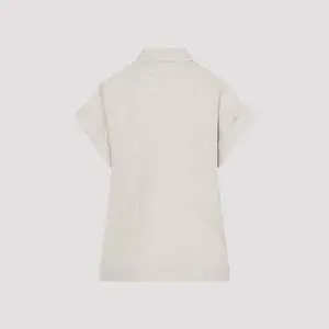 Peserico Linen Short Sleeves Shirt - Multicolor