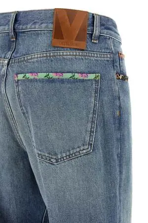 Valentino Garavani Floral Jeans
